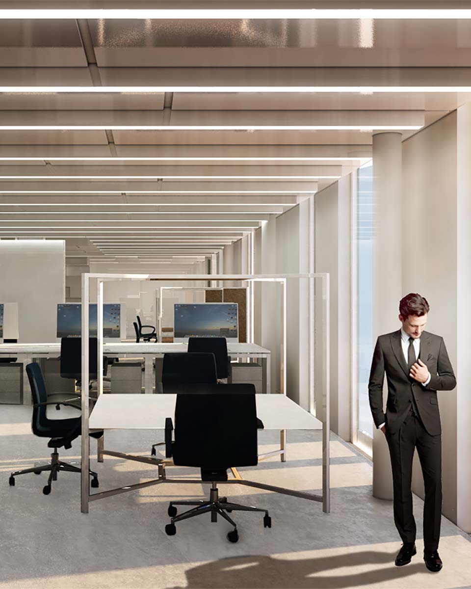 Alcatel headquarters interior design - Atelier(s) Alfonso Femia ...