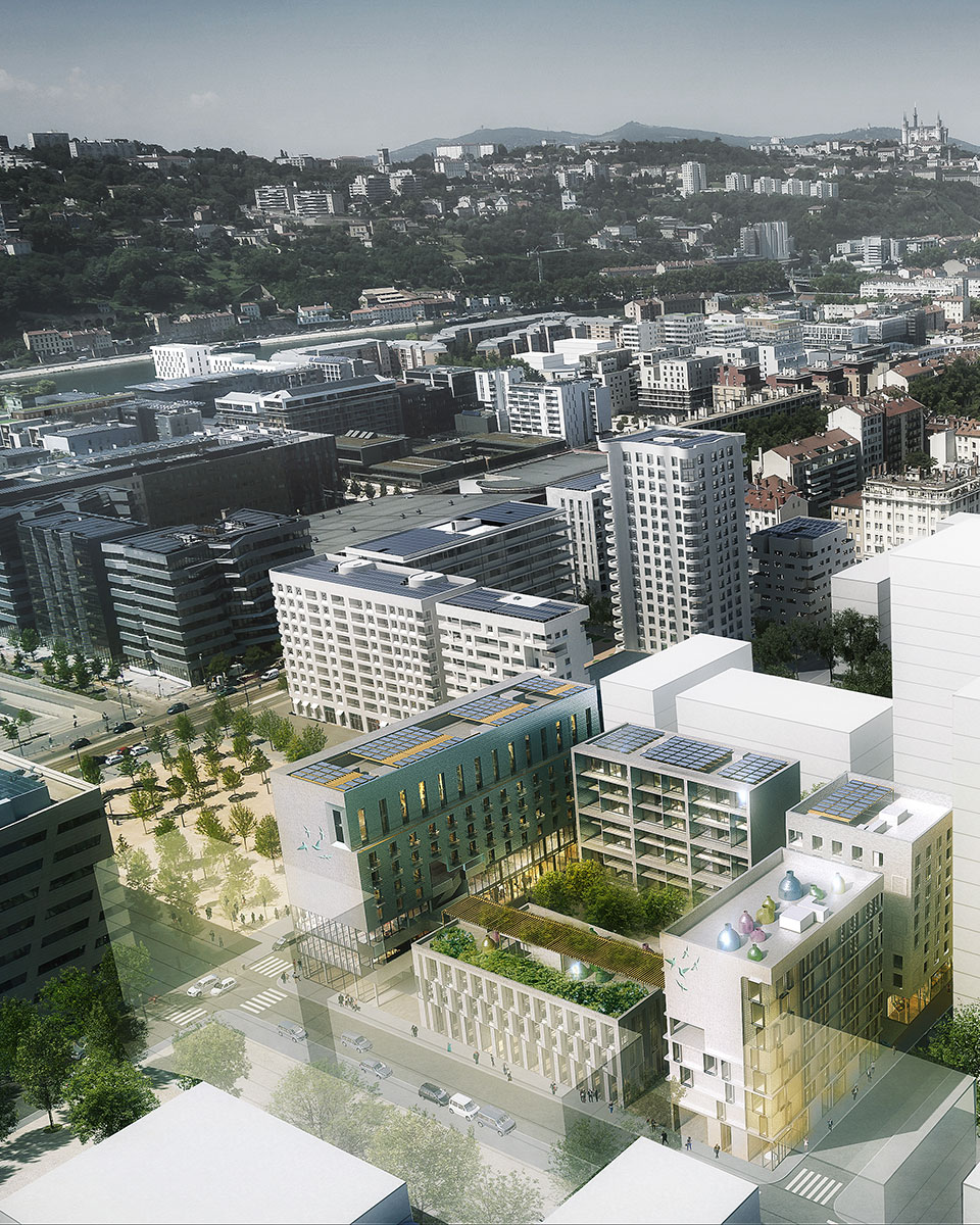 Lyon Confluence – Ilot B2 - Atelier(s) Alfonso Femia AF517Atelier(s ...